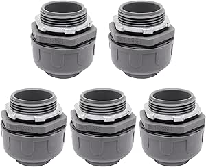 BENLIUDH Non-Metallic Liquid Tight Conduit Connector, Flexible Conduit ...