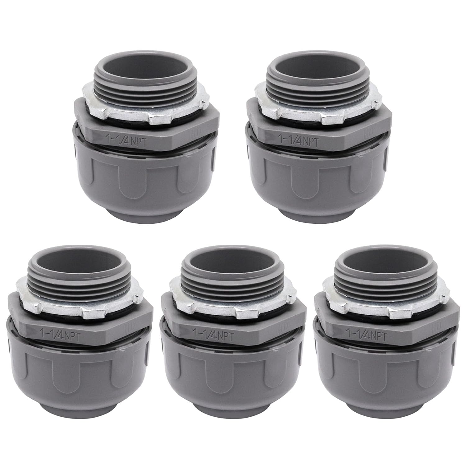 BENLIUDH Non-Metallic Liquid Tight Conduit Connector, Flexible Conduit ...