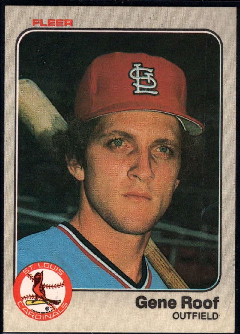 Amazon.com: 1983 Fleer Baseball #20 Gene Roof St. Louis Cardinals ...