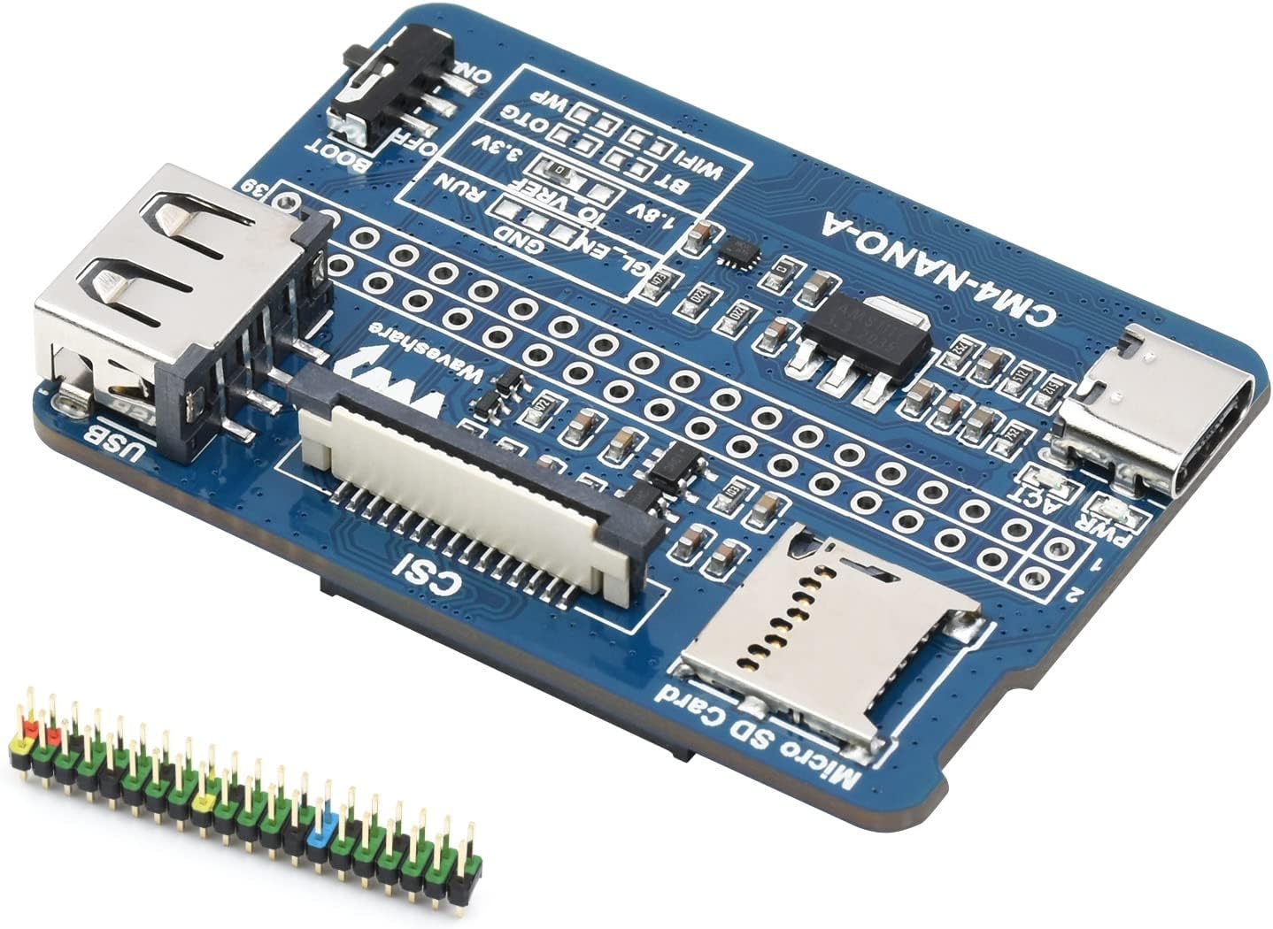 Amazon.com: Nano Base Board (A) for Raspberry Pi Compute Module 4 Lite ...