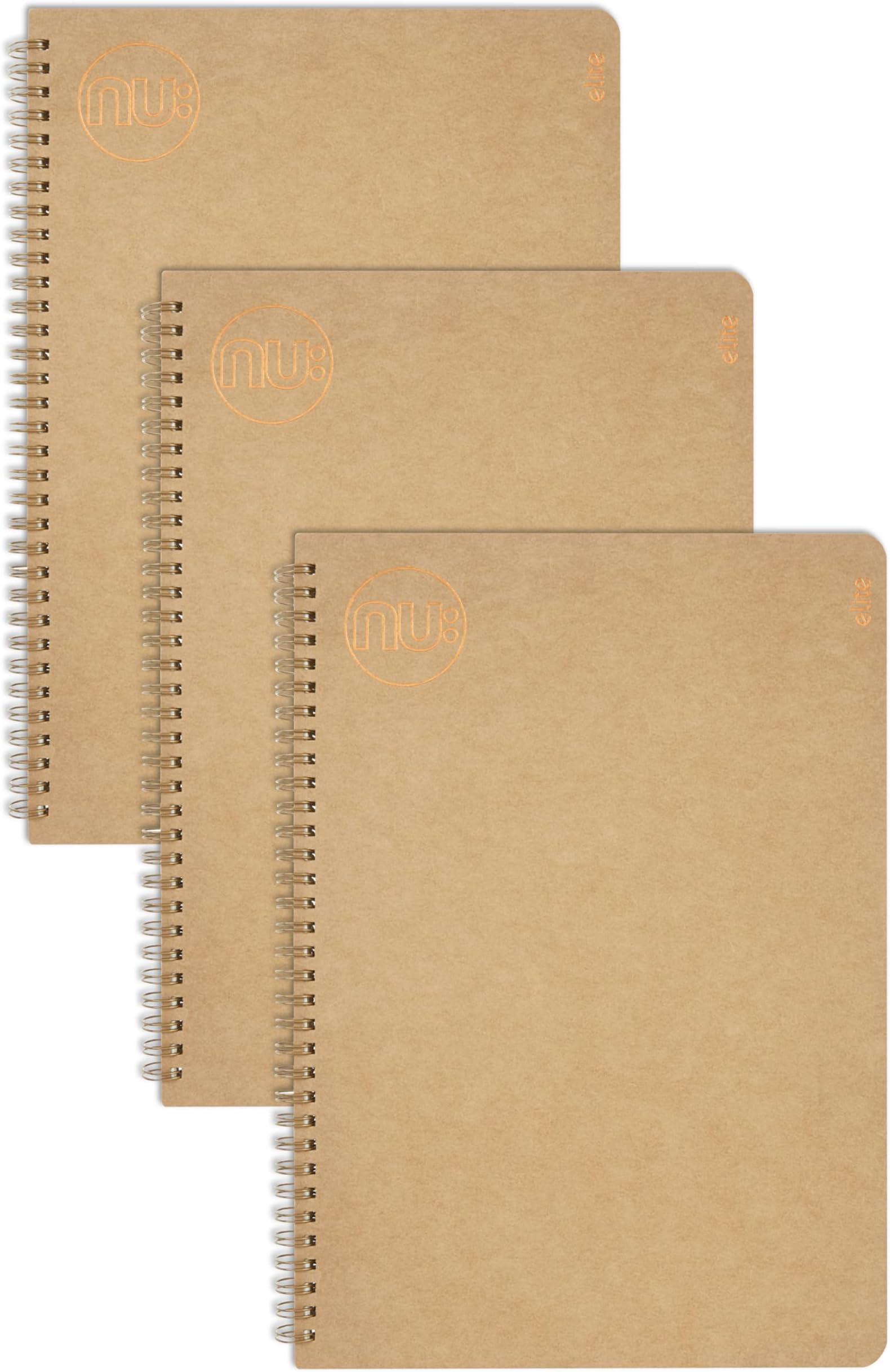 NU: Notebooks - Kraft Range - Manilla Wire Bound A4 Notebook ...
