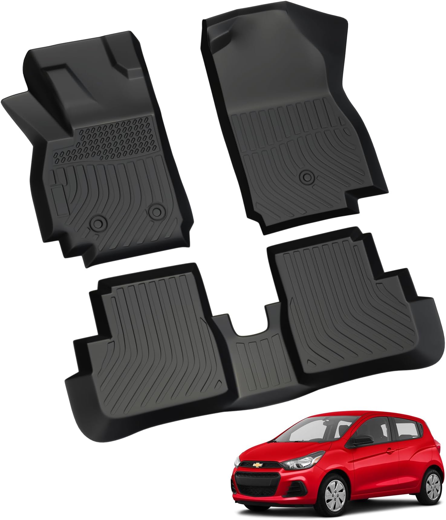 Amazon.com: Landrol Car Floor Mats Custom Fit Replacement for 2016-2023 ...