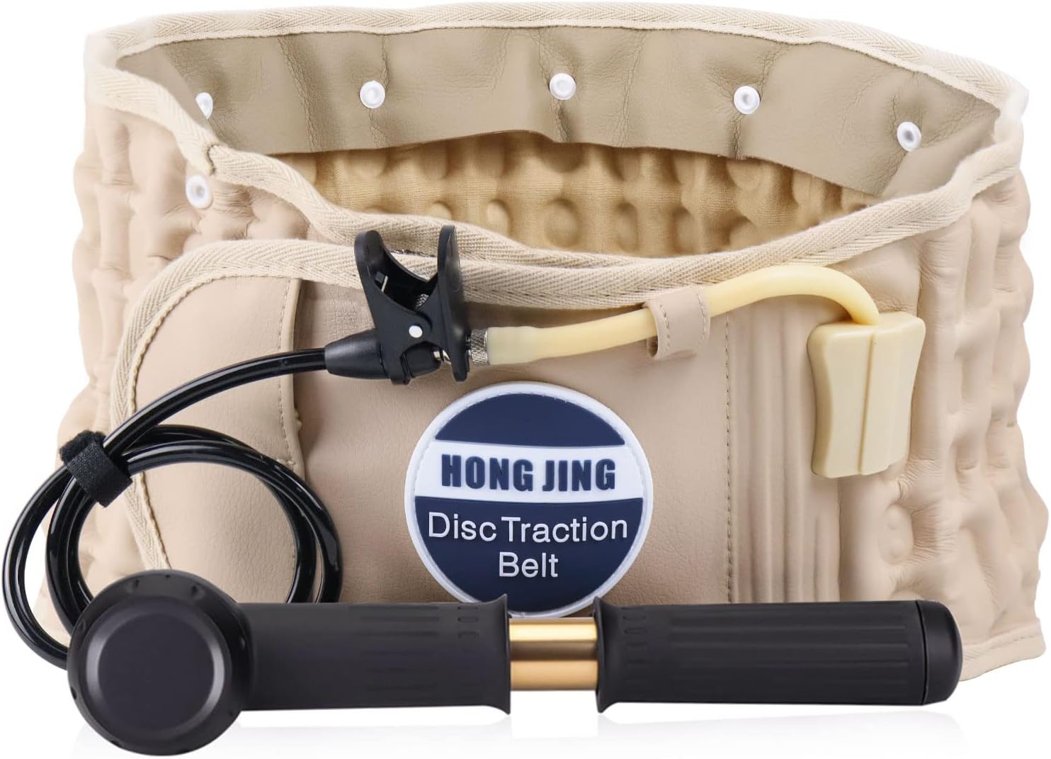 HONGJING Back Decompression Belt Lumbar Support for Back Pain Relief ...