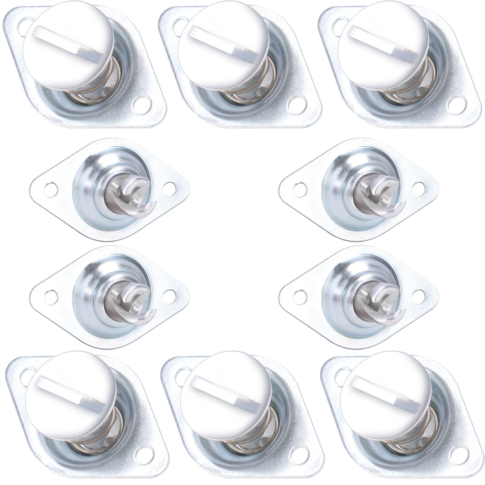 Snapklik.com : VPZMT Self-Ejecting Quarter Turn Fasteners Button 5/16"