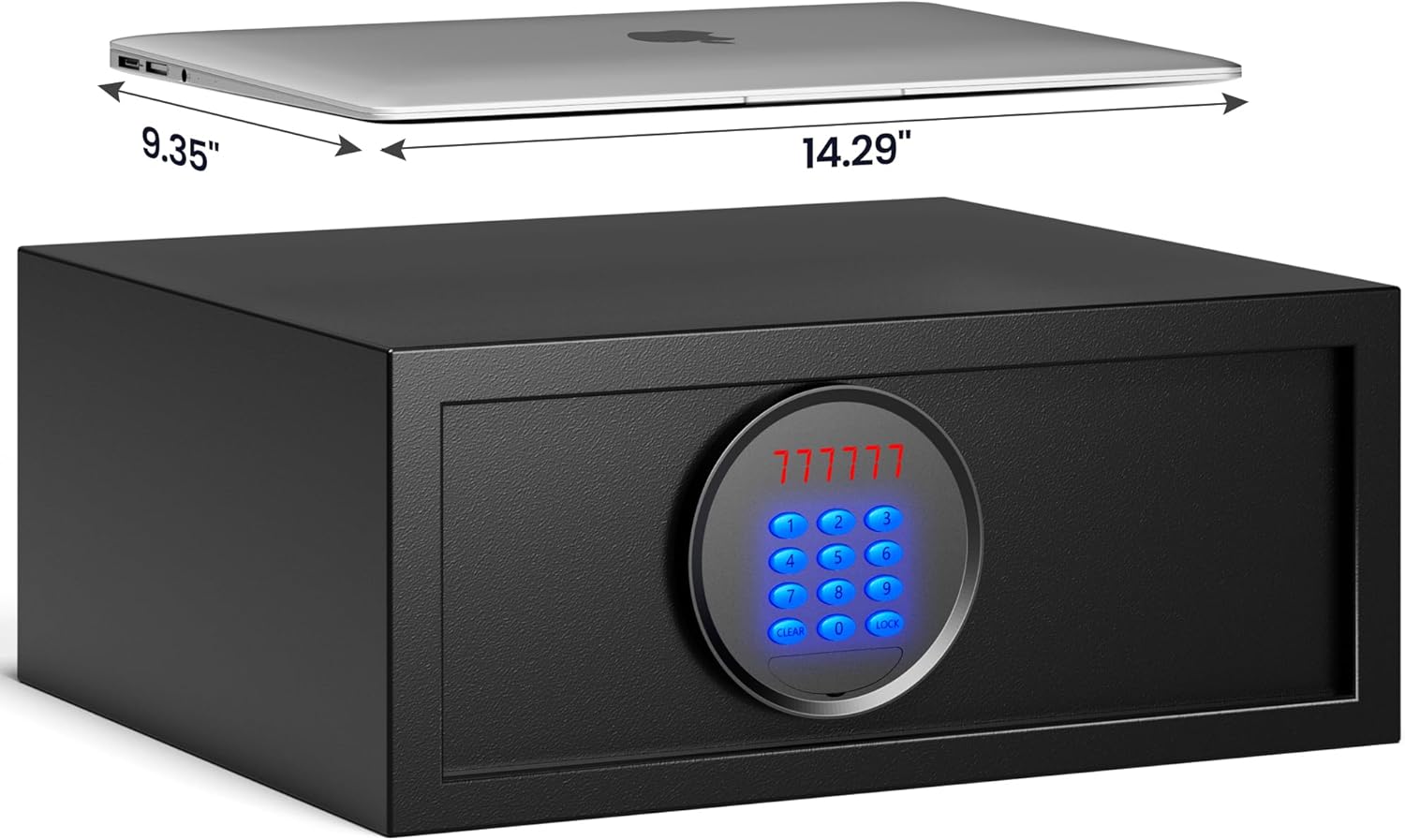 Hotel Safe Box with Administrator's Password Home Safe with Silent Mode ...