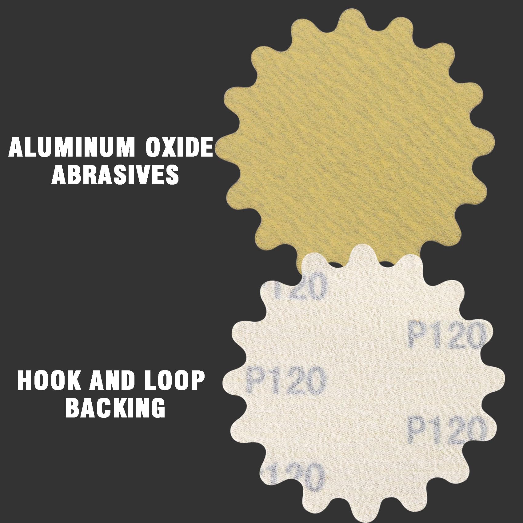 Snapklik.com : MAXMAN 50 PCS Hook And Loop Sanding Discs, 3-Inch Flex ...