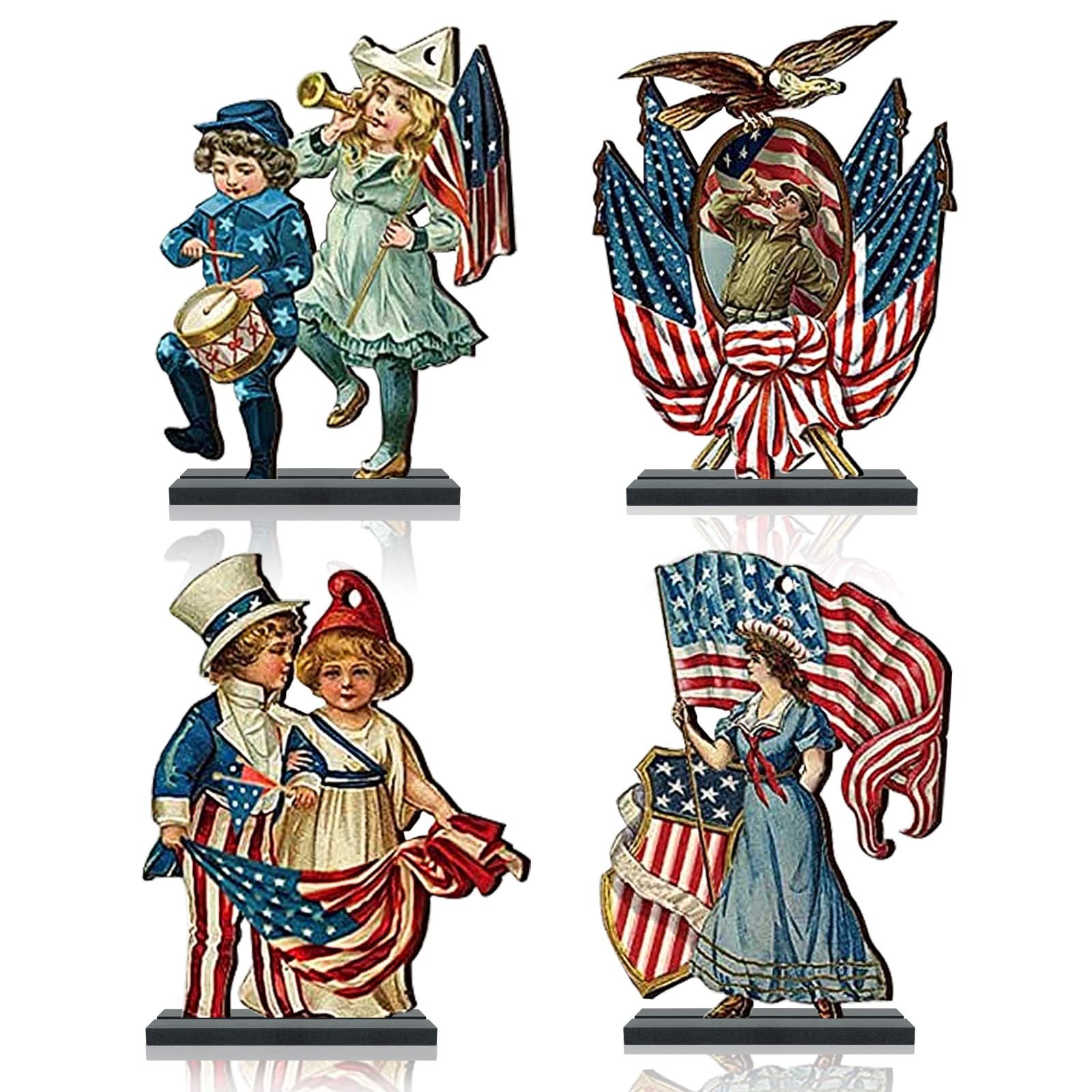 Vintage Independence Day Clip Art