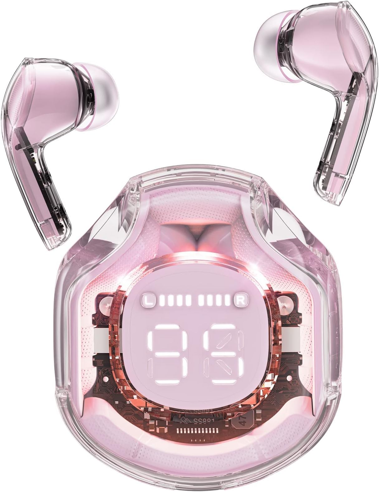 ACEFAST T8 Wireless Earbuds, Bluetooth 5.3 Earphones with Immersive ...