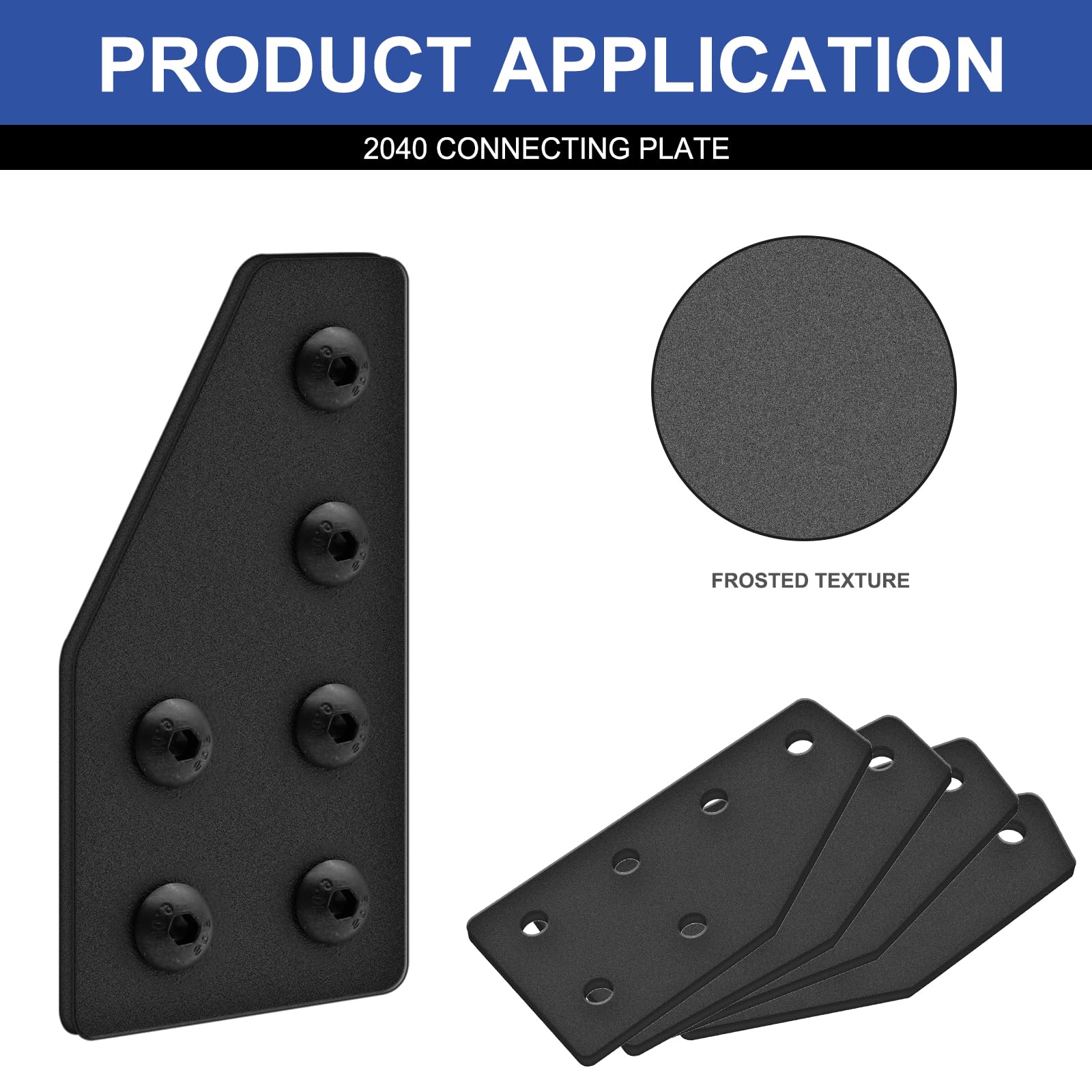 Snapklik.com : Seekliny 8pcs 2040 Aluminum Extrusion Joint Plate ...