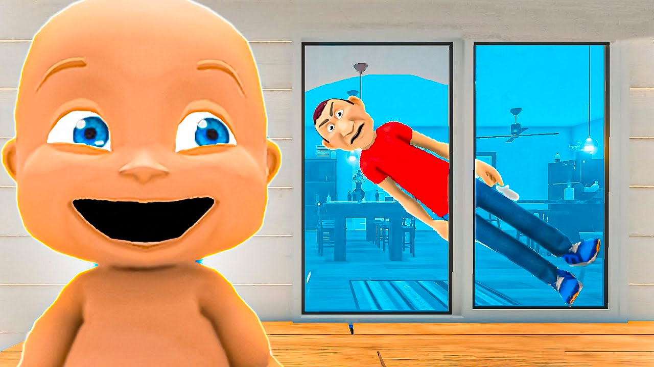 Real Baby Boss 3D Fun Baby Simulator Games - Daddy & Mommy Virtual Fun ...
