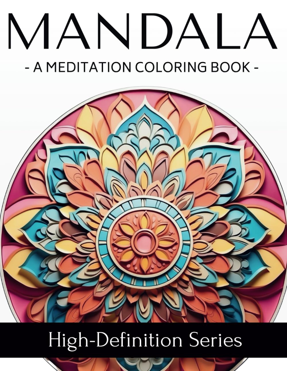 Amazon.com: MANDALA: A Meditation Coloring Book (High-Definition Series ...