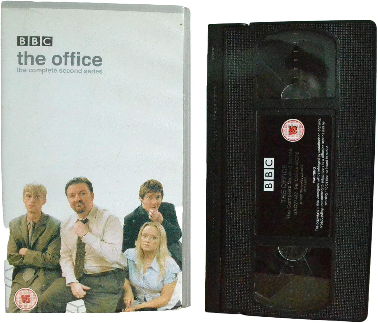 The Office - The Complete Second Series [VHS] [2001] : Ricky Gervais ...
