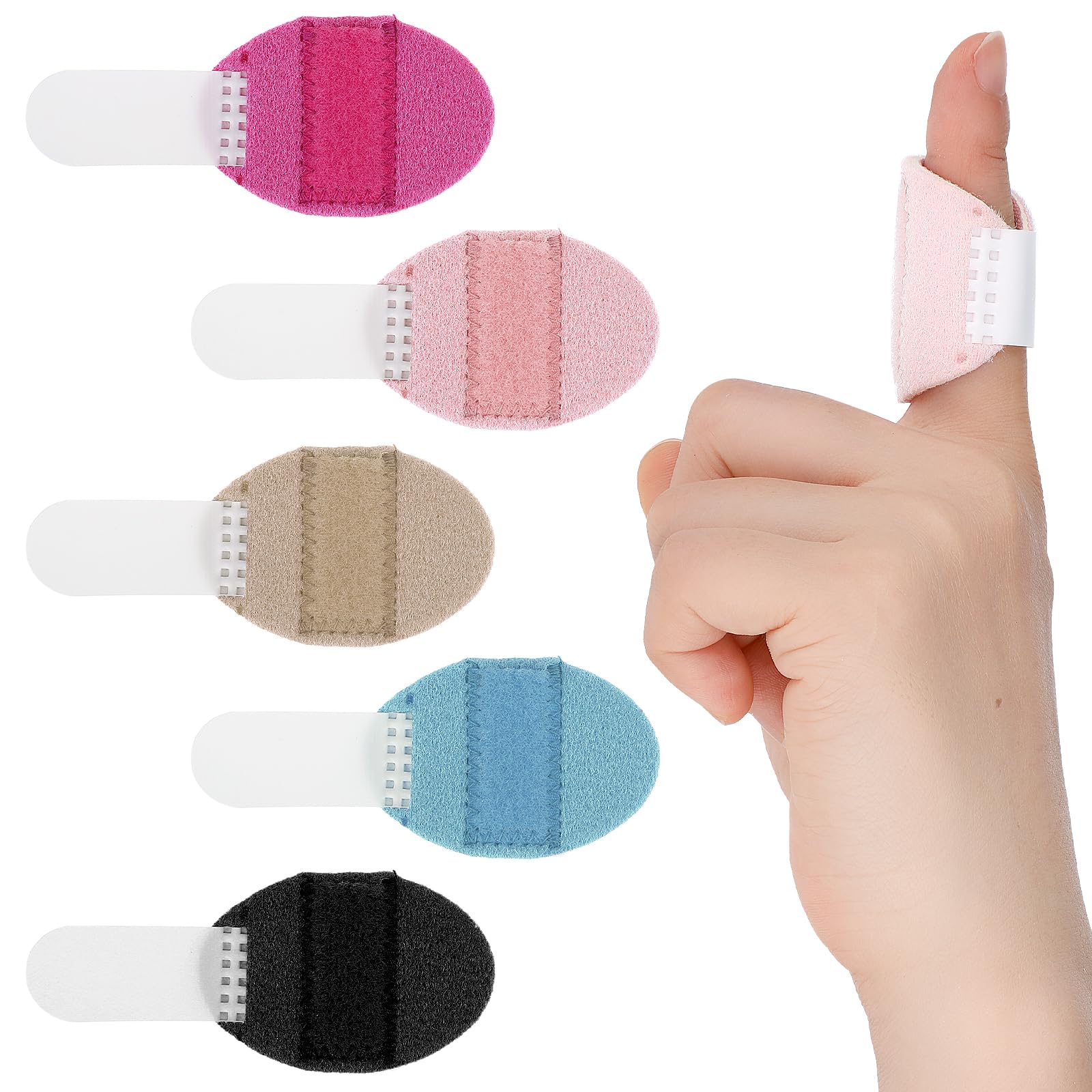 Amazon.com: Jeffdad 5pcs Finger Splint, Adjustable Trigger Finger ...