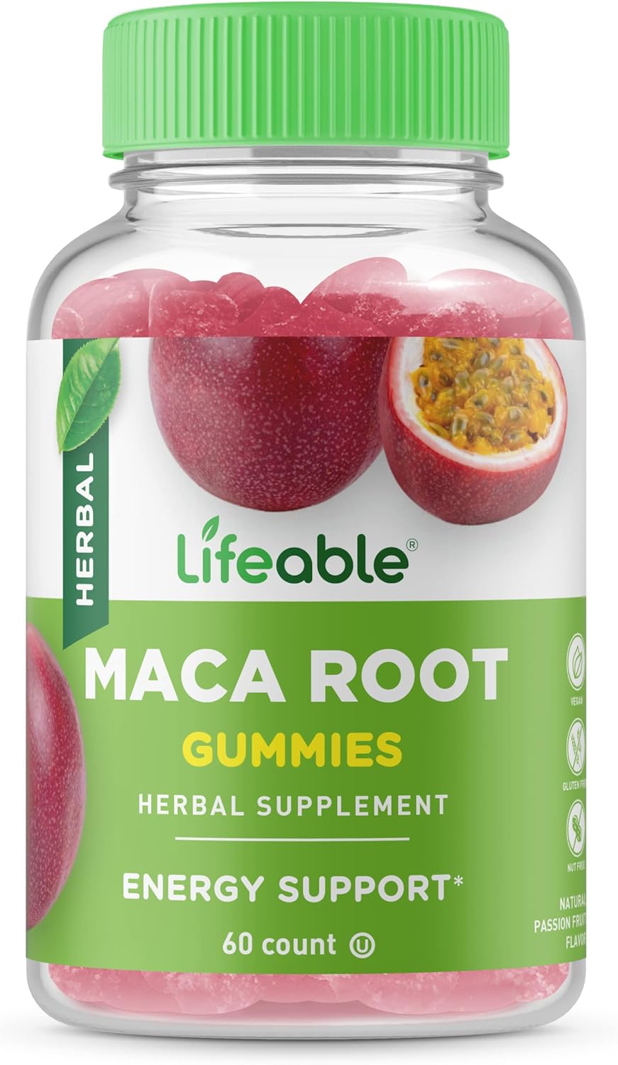 Amazon.com: Lifeable Maca Root Gummies | 50mg Maca Root for Women and ...