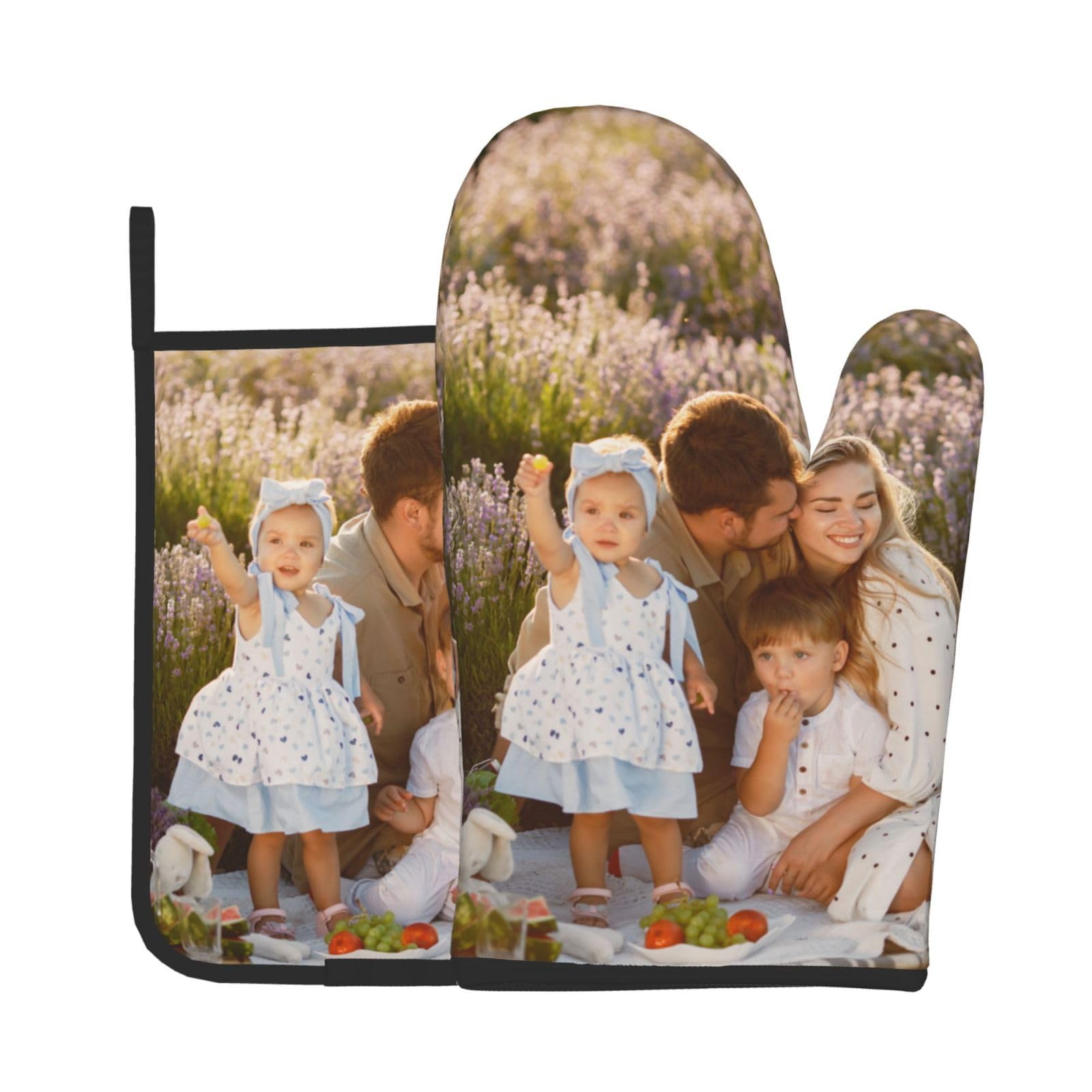 Amazon.com: Personalized Oven Mitts, Custom Oven Mitts and Pot Holders ...