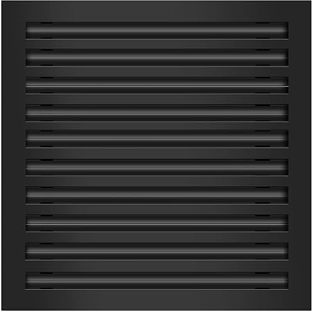 BUILDMART - 20x20 Modern AC Vent Cover - Decorative Black Air Vent ...