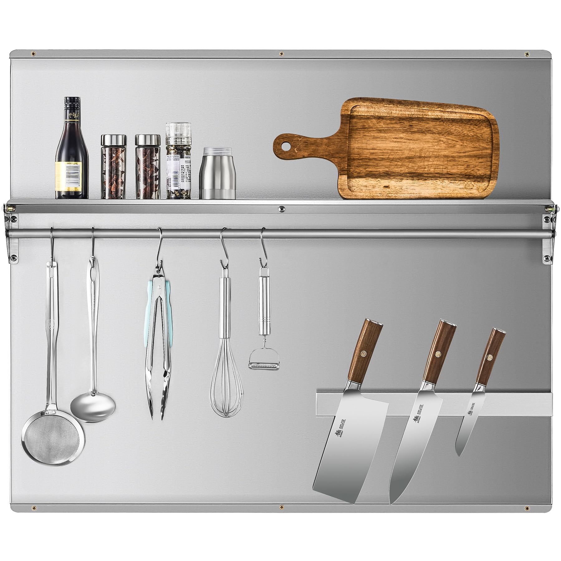 Snapklik.com : WILPREP Range Backsplash, 30x36 Stainless Steel Backsplash