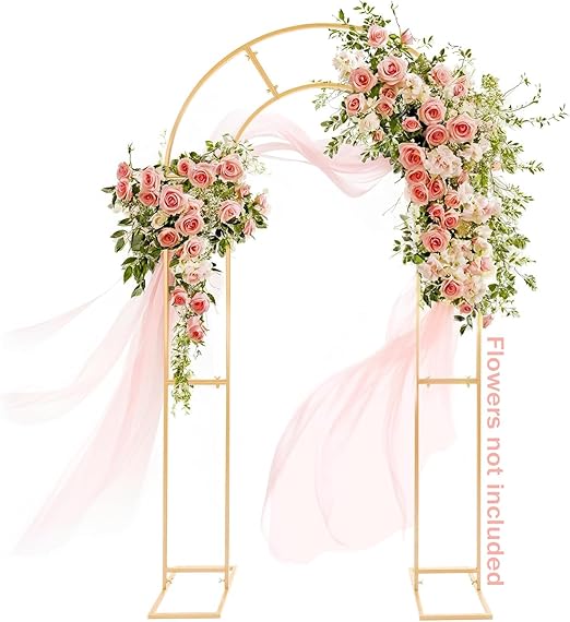 Amazon.com : GRENTY Open Arch Backdrop Stand,7.2 FT Metal Double Arch ...