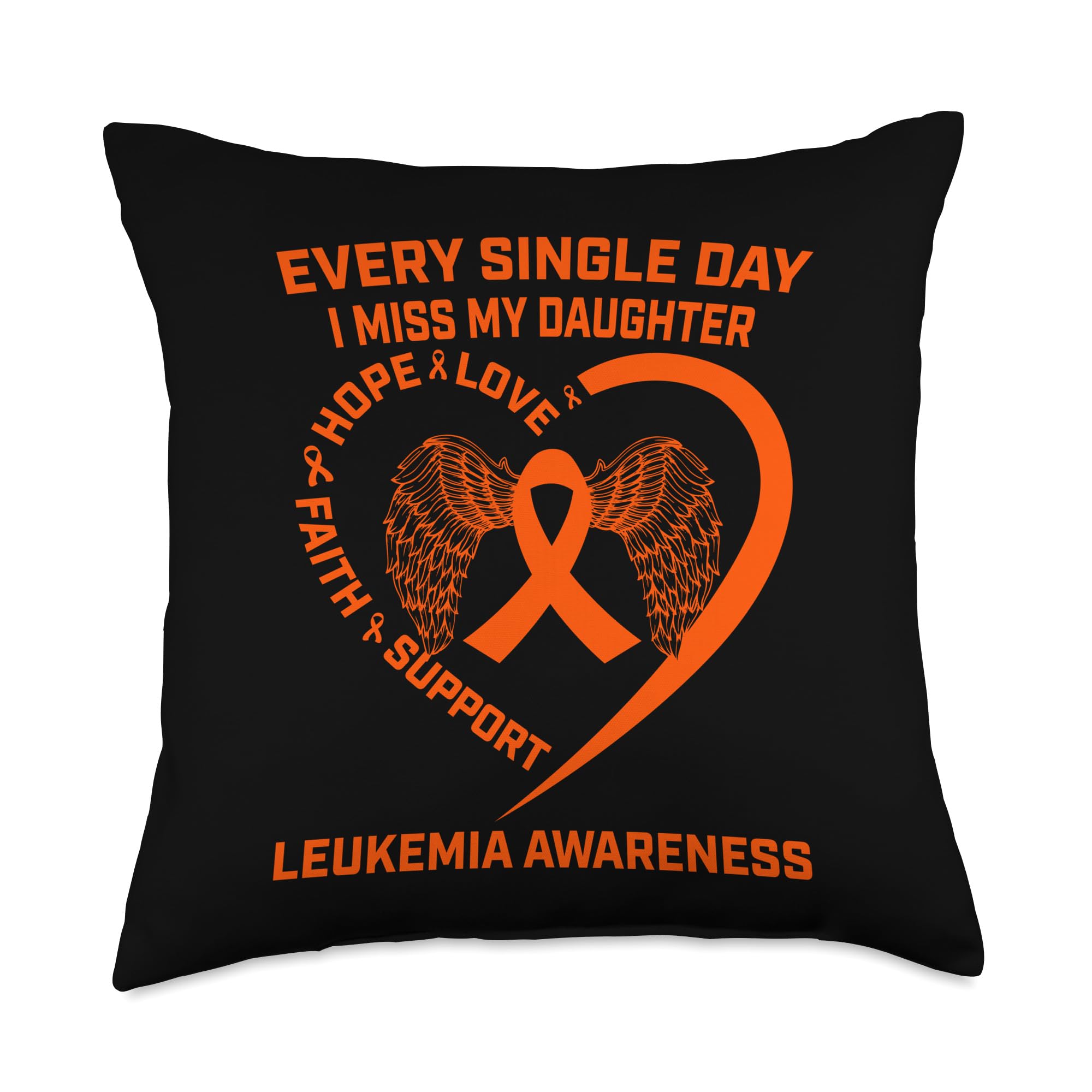 Leukemia Ribbon Heart