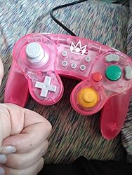 Amazon.com: HORI Nintendo Switch Battle Pad (Peach) GameCube Style ...