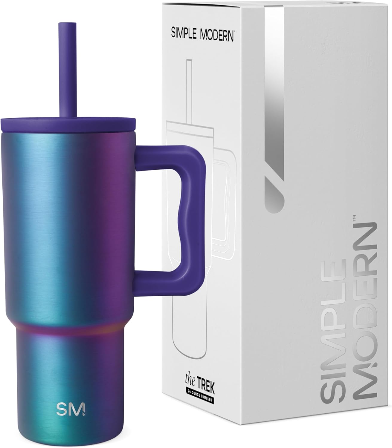 Simple Modern Kids 24 oz Tumbler with Handle and Silicone Straw Lid ...