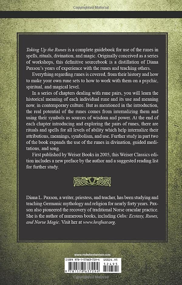 Snapklik.com : Taking Up The Runes: A Complete Guide To Using Runes In ...