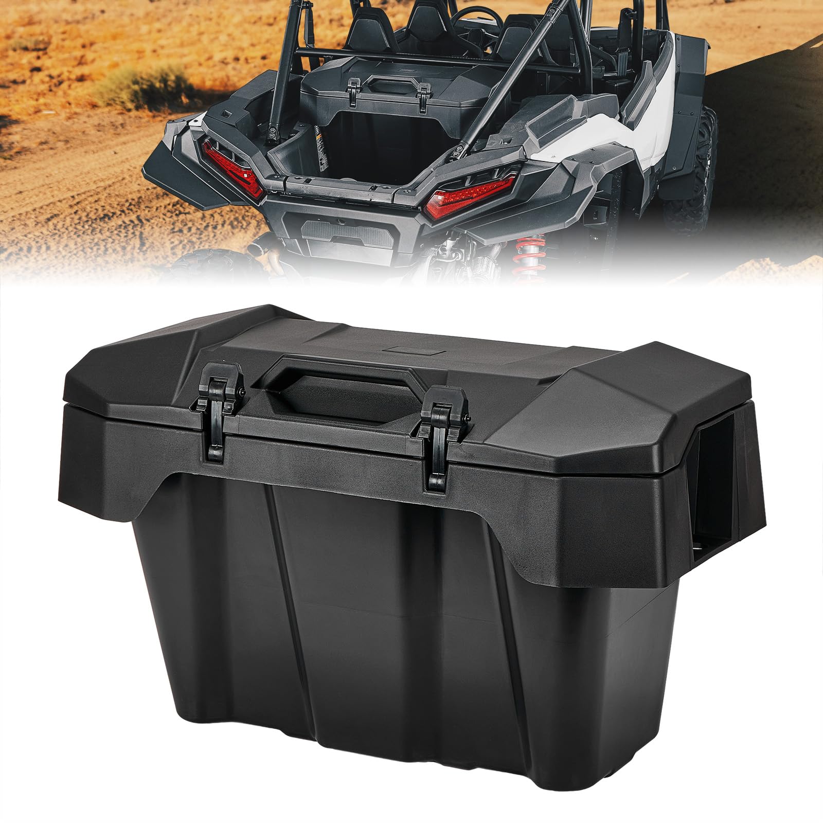 Amazon.com: KEMIMOTO 2889611 Rear Cargo Box 82QT Compatible with 2024/ ...