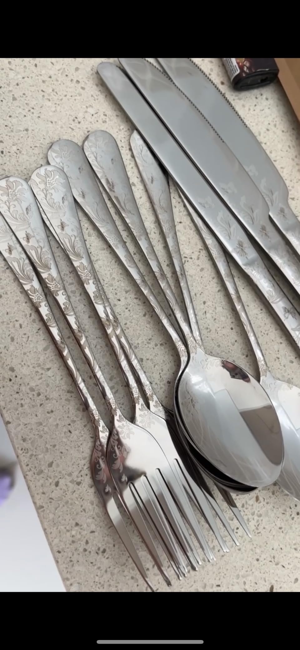 20pcs Silverware Set, Food-Grade Stainless Steel Flatware Set, Kitchen ...