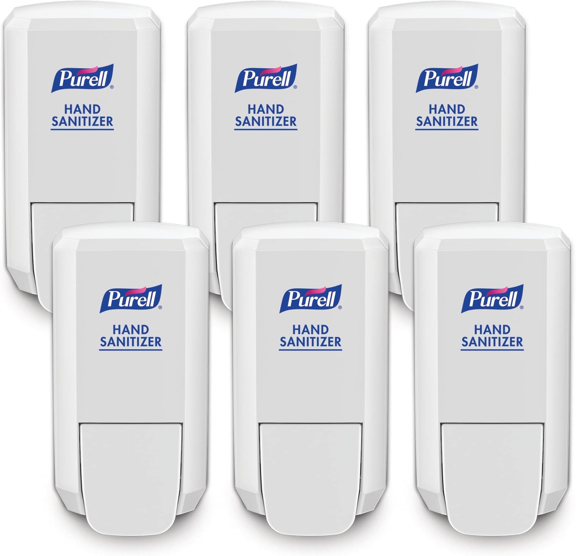 Amazon.com: Purell® CS2 Push-Style Hand Sanitizer Dispensers, White ...