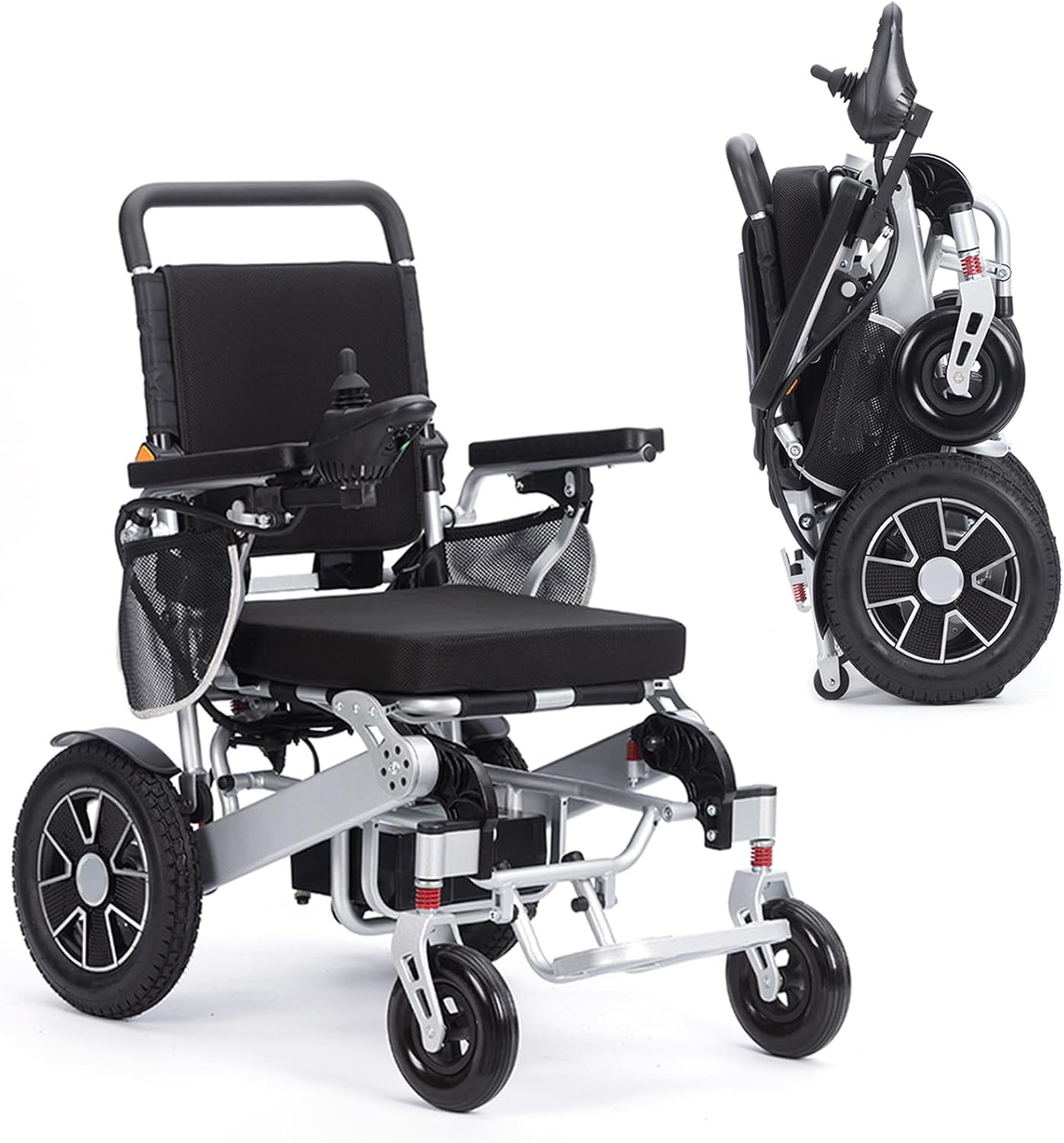 Amazon.com: 2x250W Motor Power, Electric Wheelchair for Adults ...