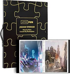 Amazon.com: LOTMOFUN Puzzle Storage Folder for 1000 Pieces, Portable ...