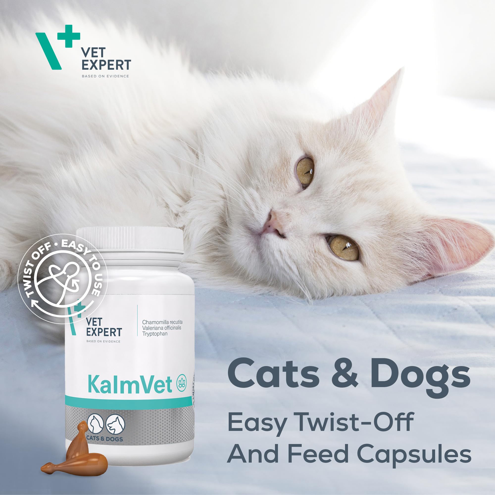 Vet Expert Kalmvet Stress and Anxiety Relief Supplement for Dogs and ...