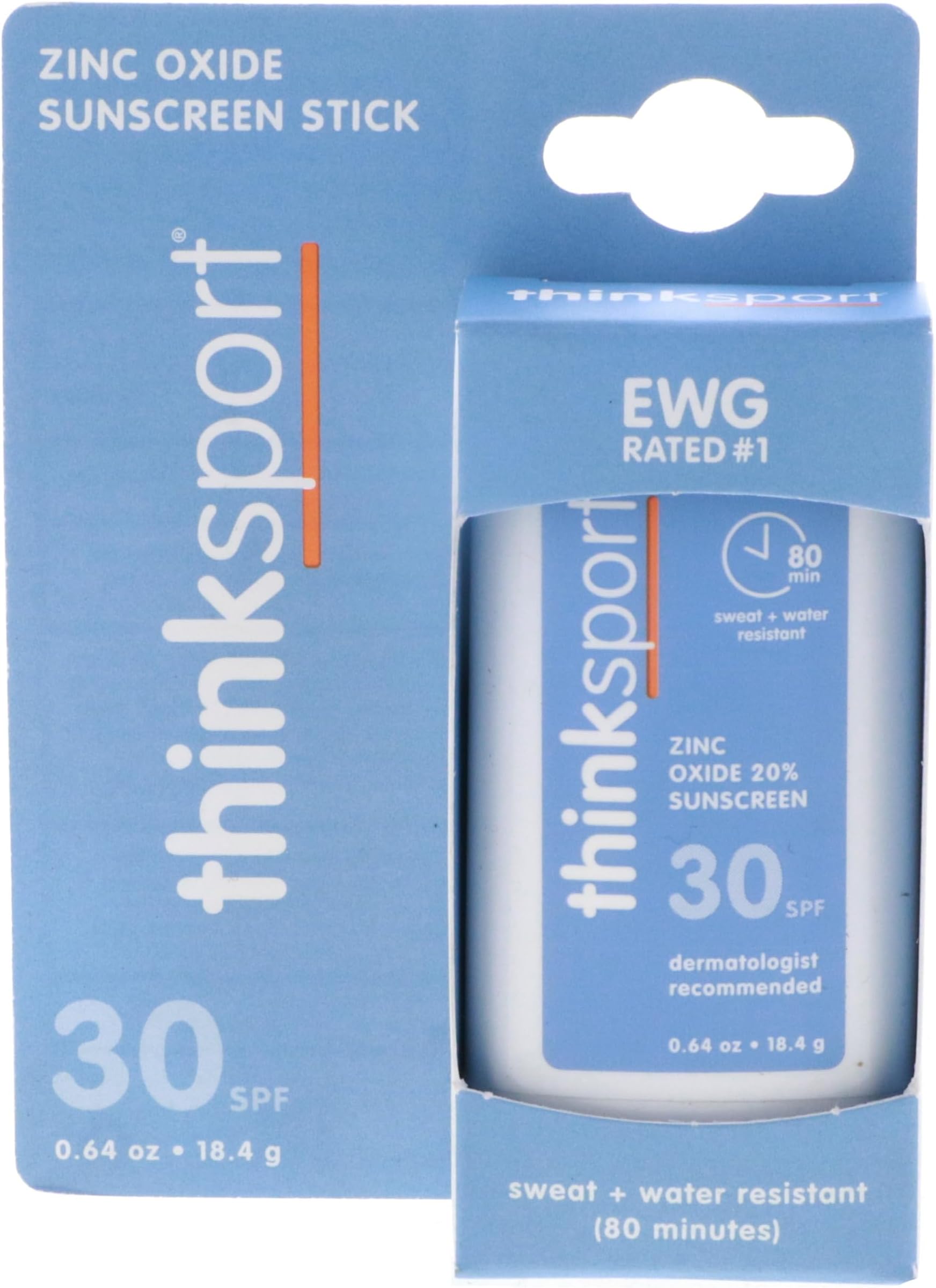 Amazon.com: Thinkbaby SPF 50+ Baby Sunscreen 6 Oz + Thinksport SPF 50+ Mineral Sunscreen 6 Oz ...