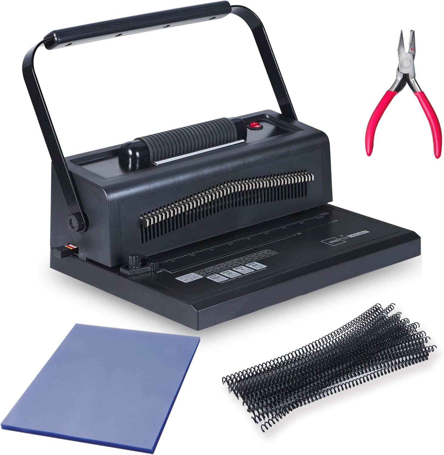 Amazon.com: Binditek Spiral Coil Binding Machine for Letter Size/A4/A5 ...