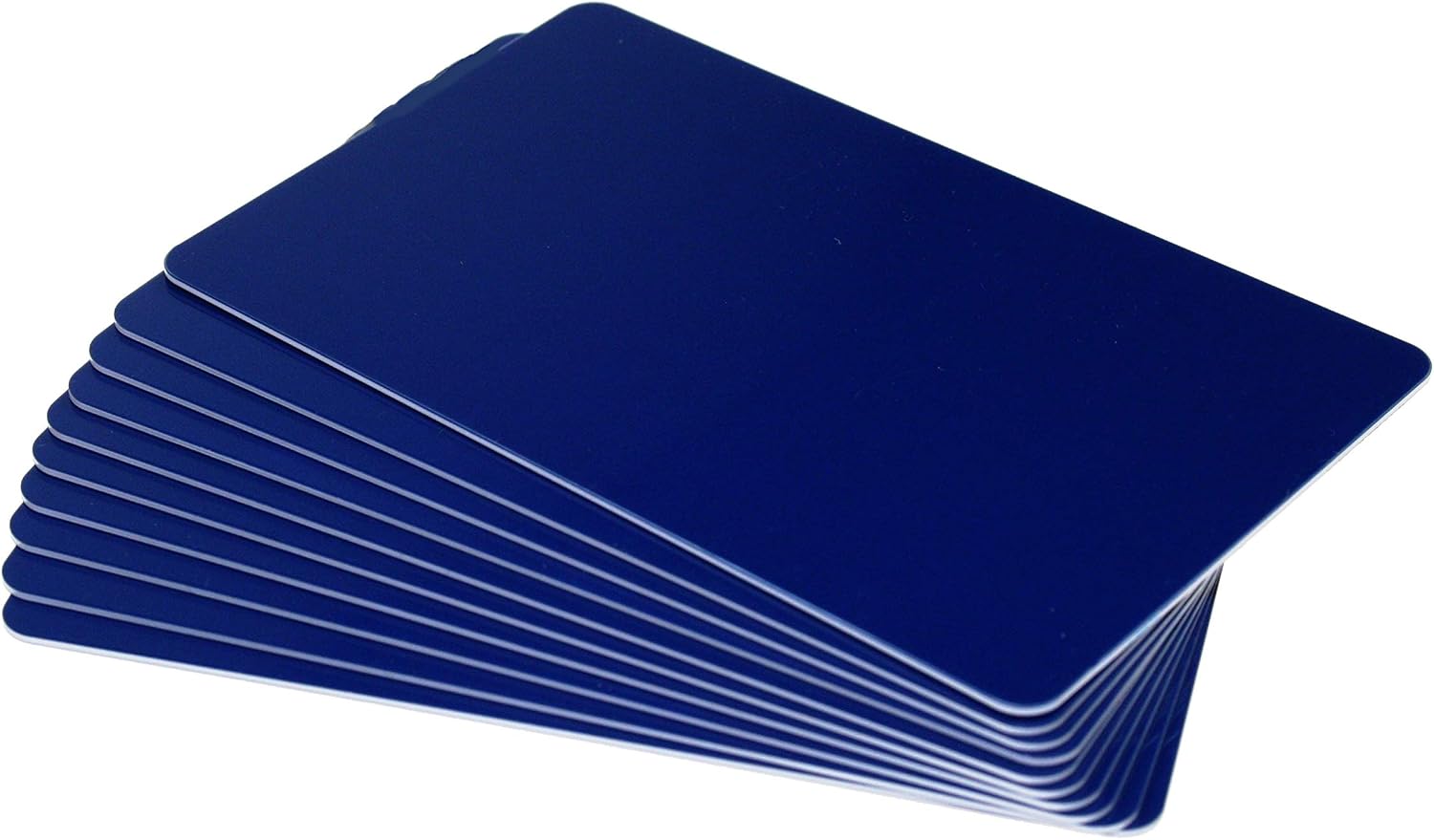 100 x PerfectID Premium ISO Quality PVC Plastic Plain Blank CR80 ID ...