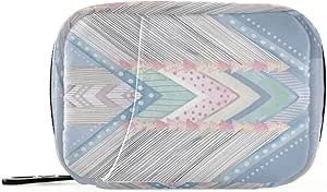 Naanle Triangle Geometry Pill Box 7 Day Pill Case Bag Travel Pill ...