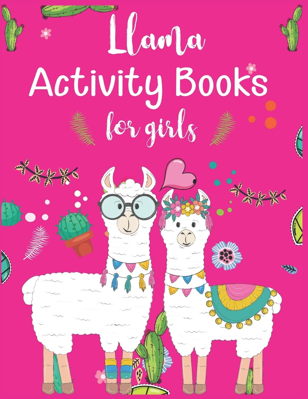 Buy Llama Activity Books For Girls: A Fun Kid Workbook Game For ...