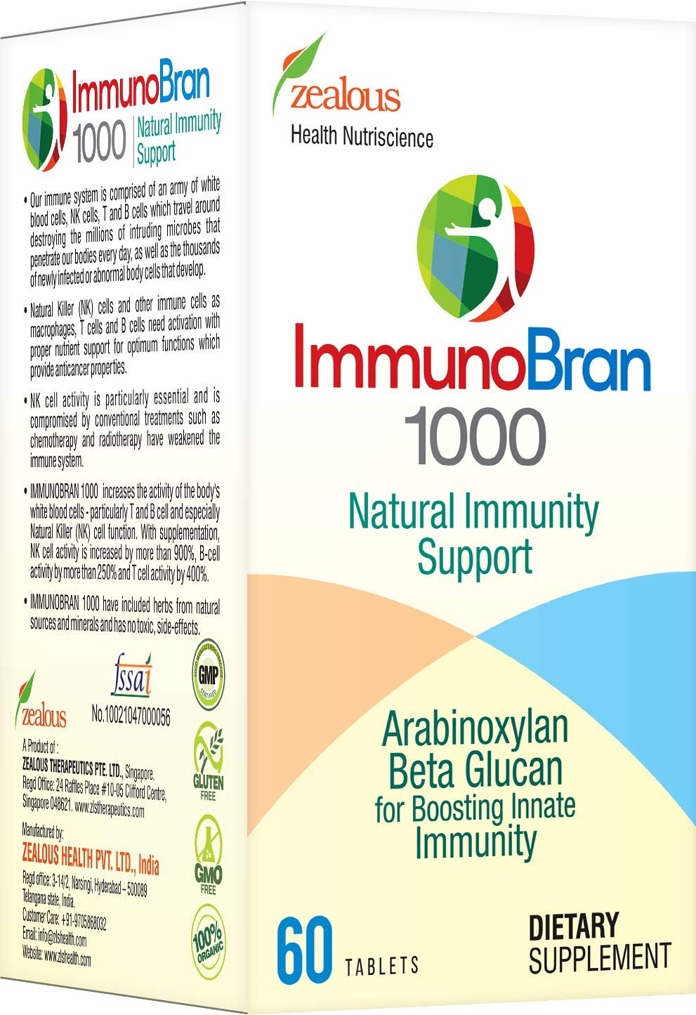 Buy IMMUNOBRAN 1000, Innate immunity booster for immuno-compromised ...