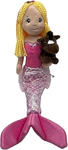 Amazon.com: The Petting Zoo, Mermaid Doll with Horse Stuffed Animal ...
