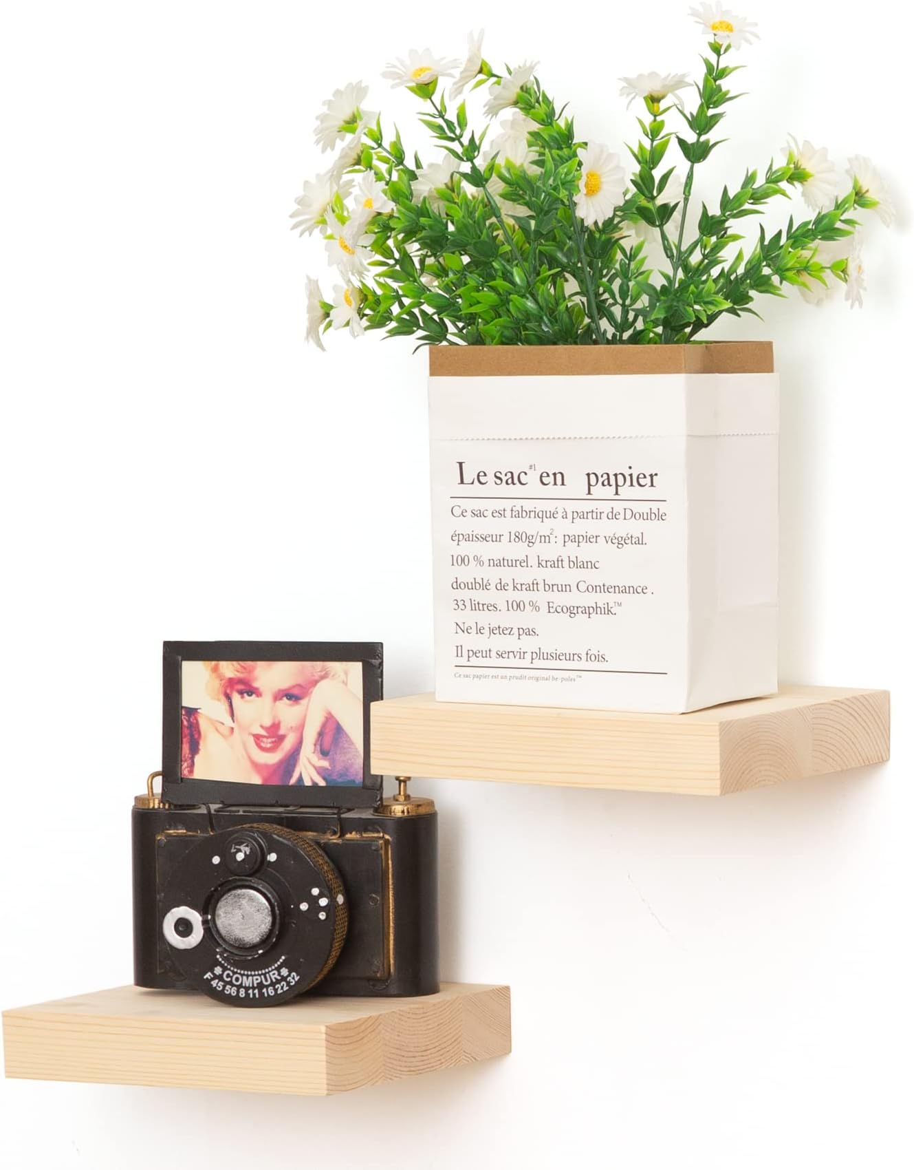 Amazon.com: QsQueen Floating Shelves, Floating Shelves for Wall, Wall ...