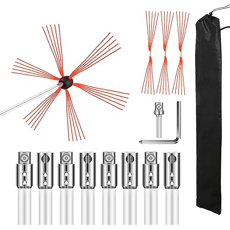 Amazon.com: Gardus RCH205-B SootEater Rotary Chimney Cleaning System ...
