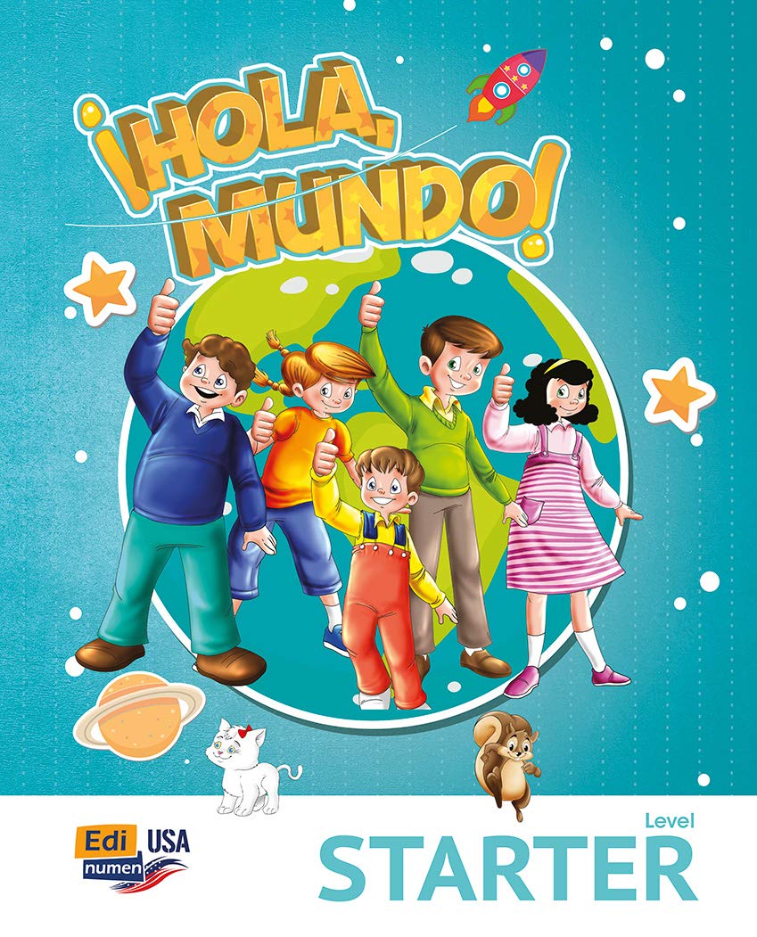 Amazon.com: HOLA MUNDO Starter - Student Print Edition plus 1 year ...