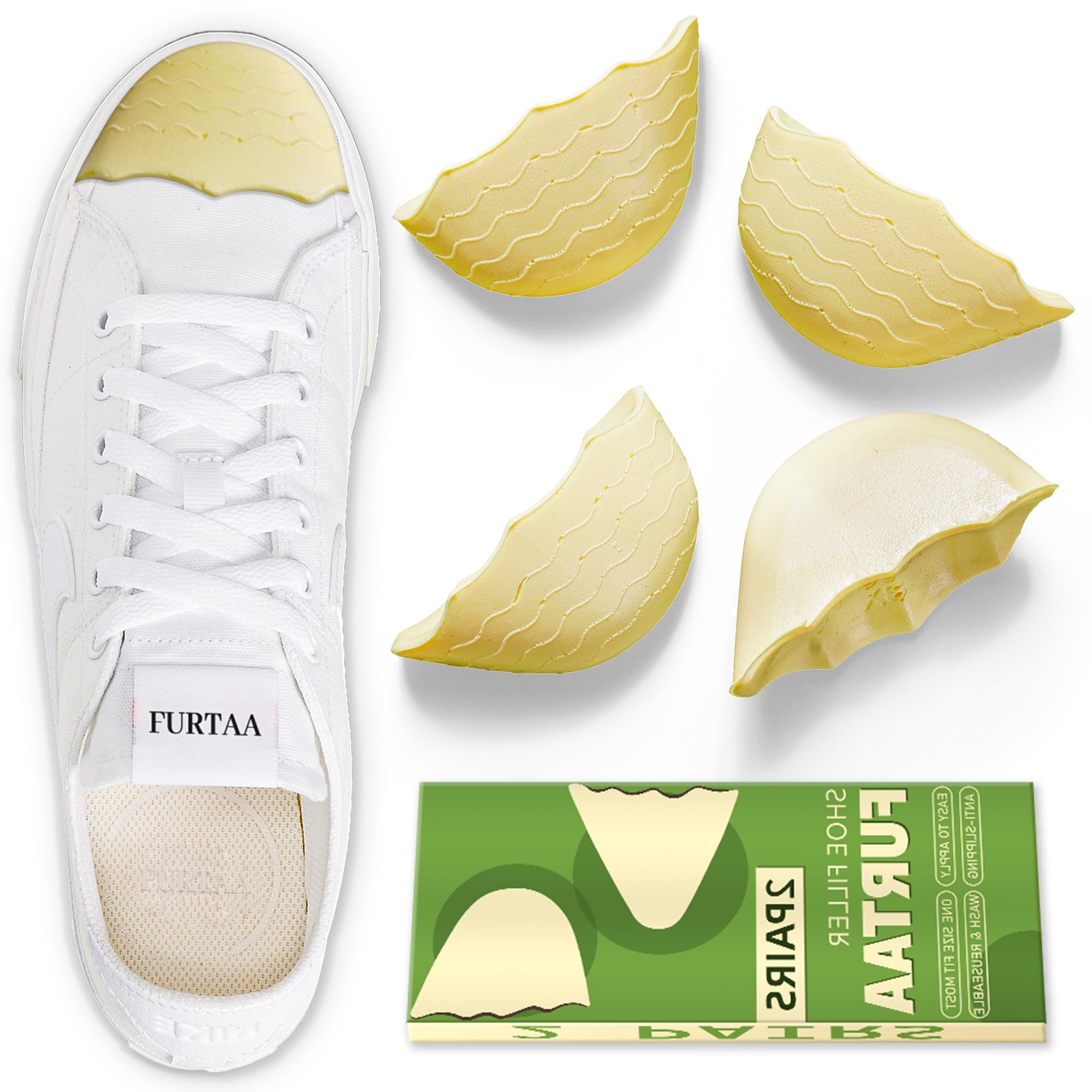 Amazon.com: Shoe Filler Insert for Loose Shoe,Toe Cushion Fillers Make ...