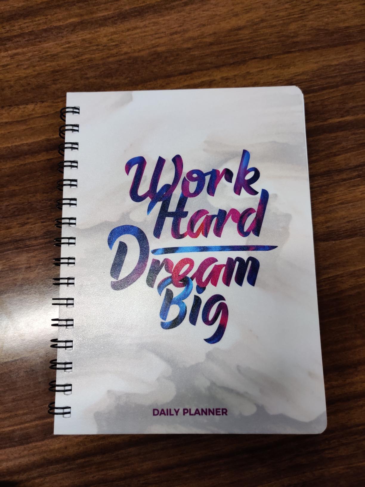 Sprout - Daily Planner; A5 Size; Undated; 200 Pages / 100 Sheets; Work ...