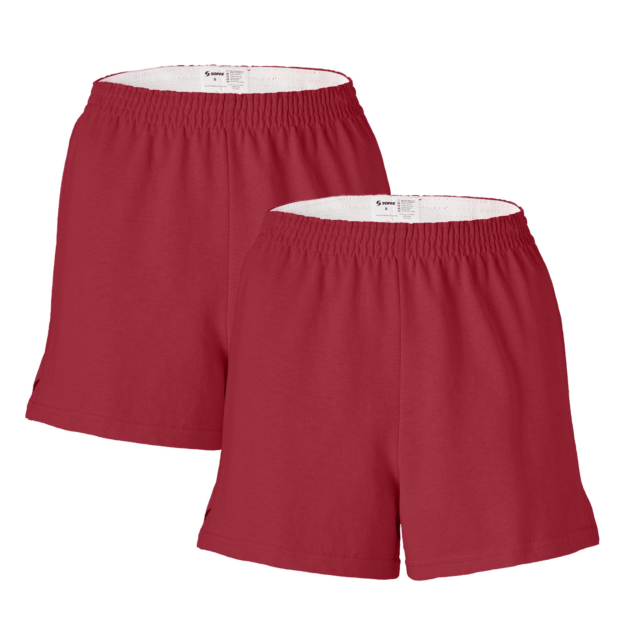 Snapklik.com : Soffe Juniors Short, Cardinal, X-Small