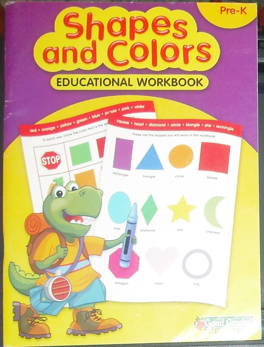 Shapes & Colors Pre-kindergarton Educational Workbook That's Fun ...