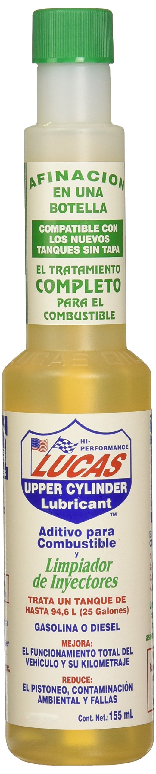 Lucas Oil 30020 Tratamiento de Combustible y Limpiador de Inyectores ...