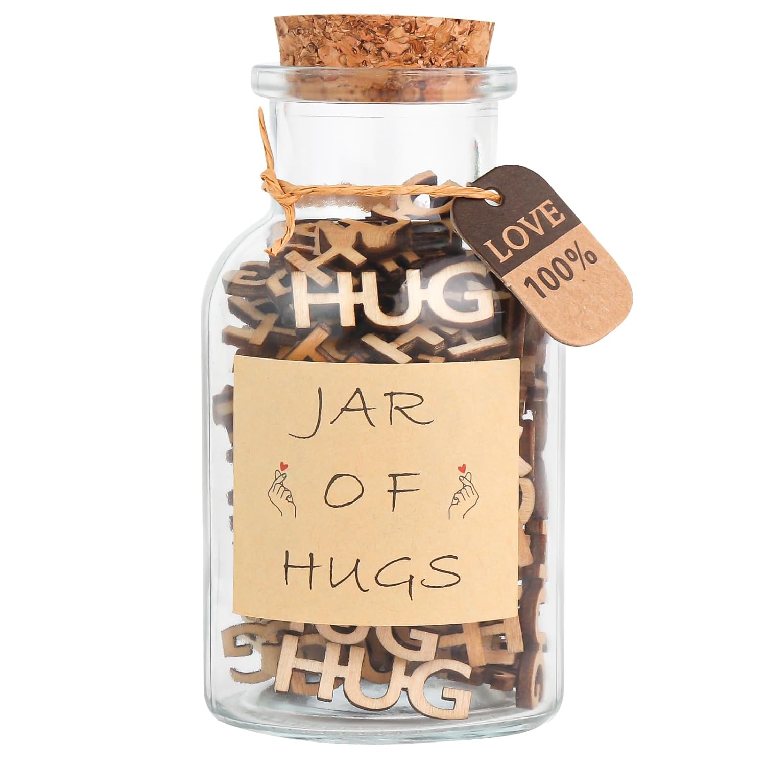Amazon.com: HUG in a Jar(7oz),Hug to Give Funny Gift Birthday Gift ...