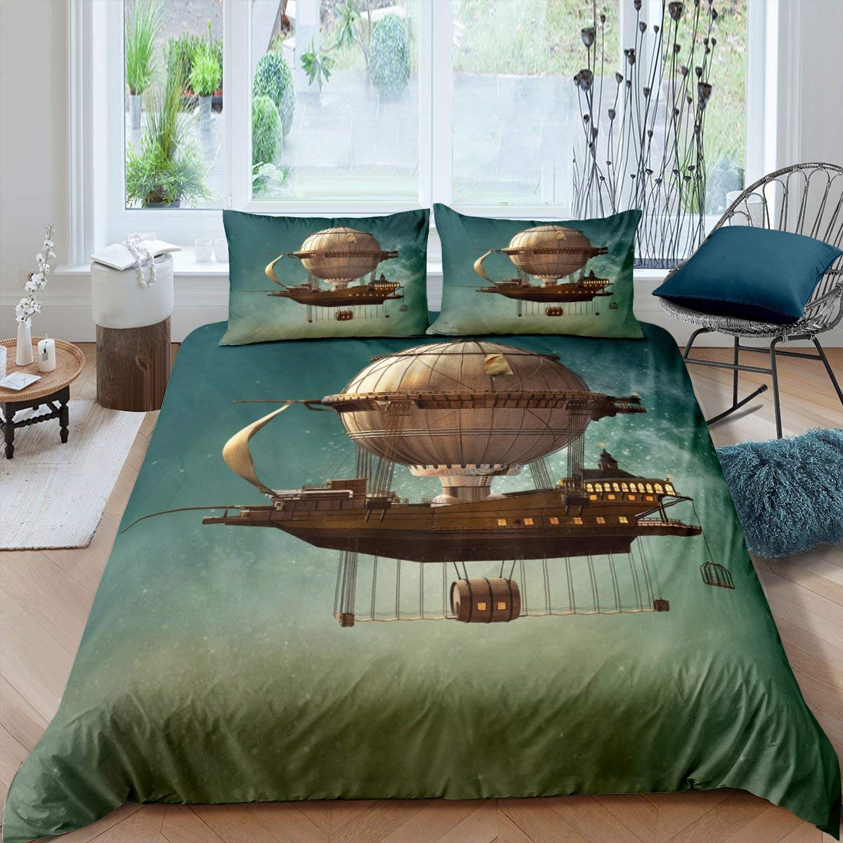 Steampunk Bedding Set