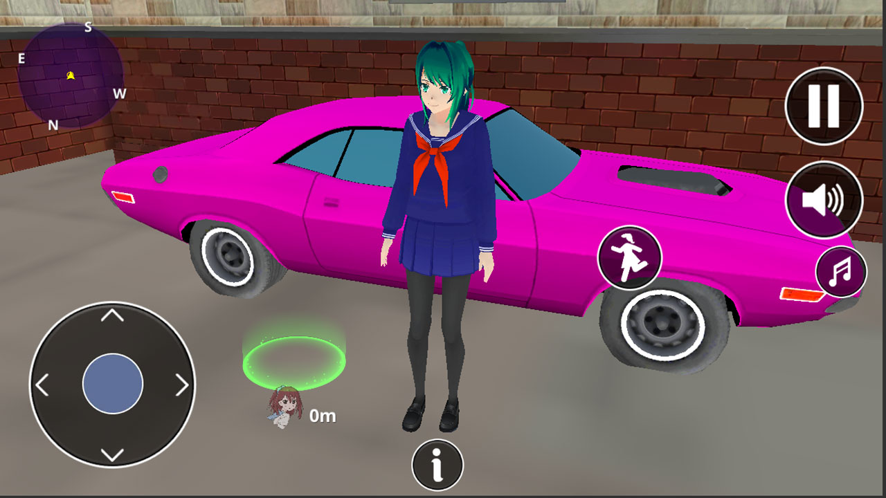 Anime High School Yandere Girl Life Simulator - Real School Sakura Girl ...